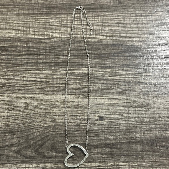Mary Kay | Jewelry | Mary Kay Silver Heart Necklace | Poshmark